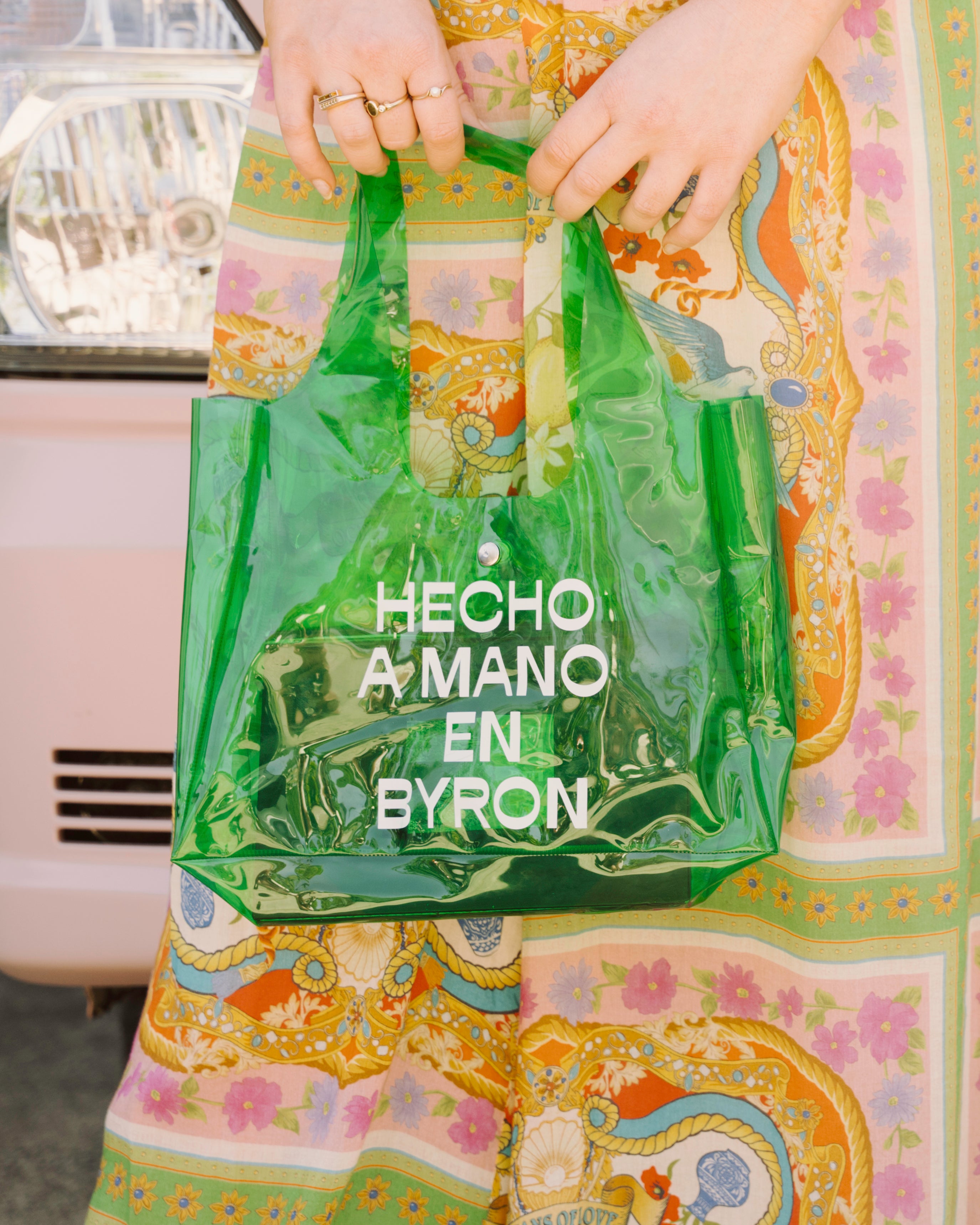 AZTECA Hecho a Mano Recycled PVC Tote – Azteca Margarita